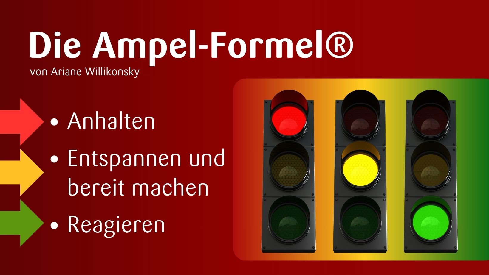 Die Ampel-Formel - Ariane Willikonsky